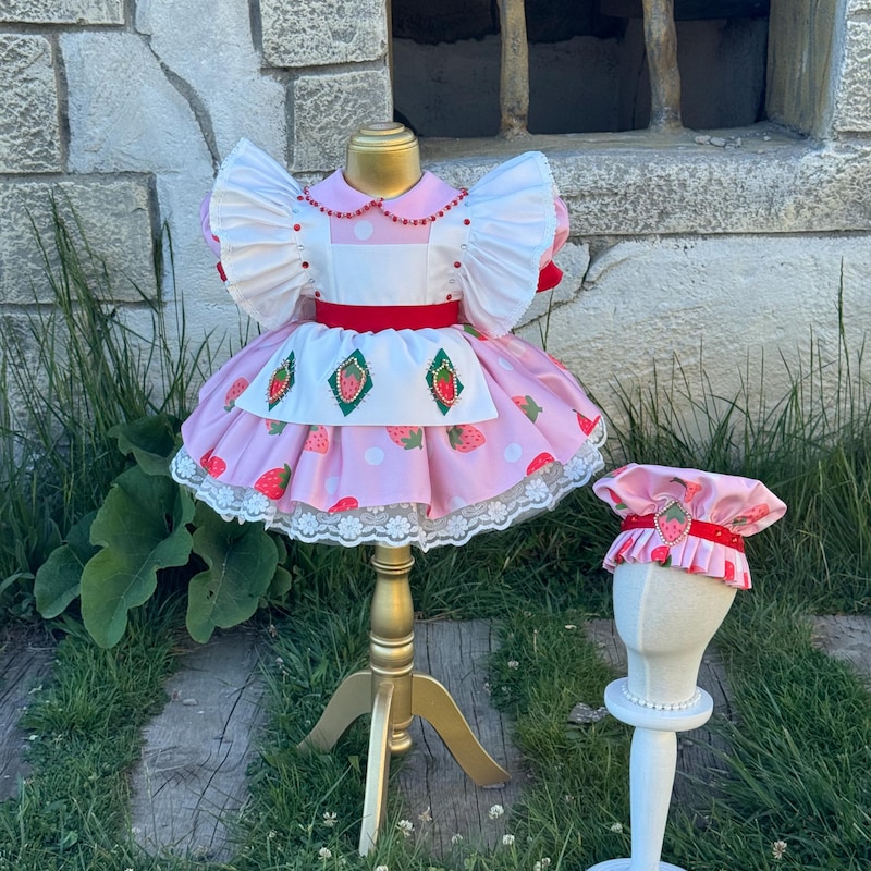 Strawberry Dress - Etsy
