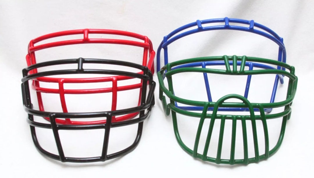 Customer Send in Football Helmet Facemask Painting Service - Etsy