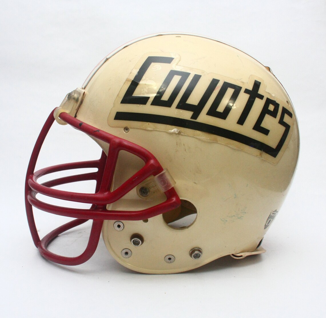 Vintage Game Used 1990s Wichita Falls Coyotes Texas High School Riddell ...