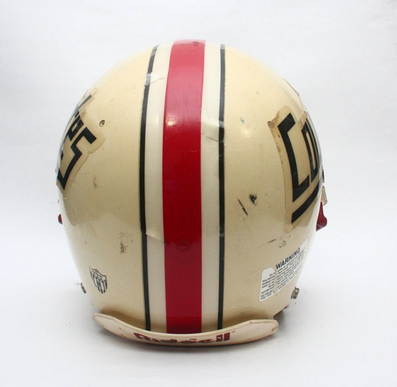 Vintage Game Used 1990s Wichita Falls Coyotes Texas High School Riddell ...