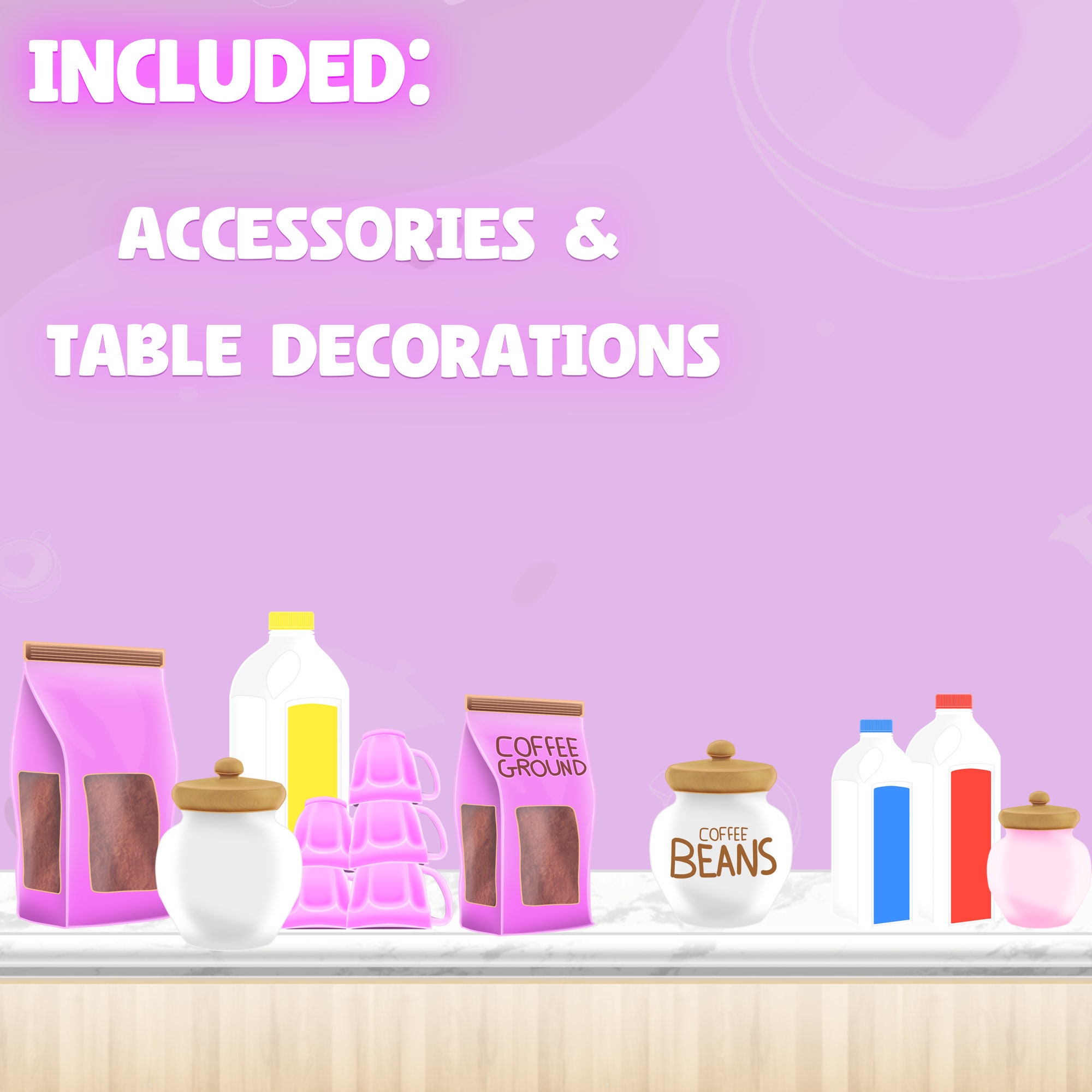 Make A Coffee Vtuber Animated Assets, Vtuber Assets Coffee, Animated ...