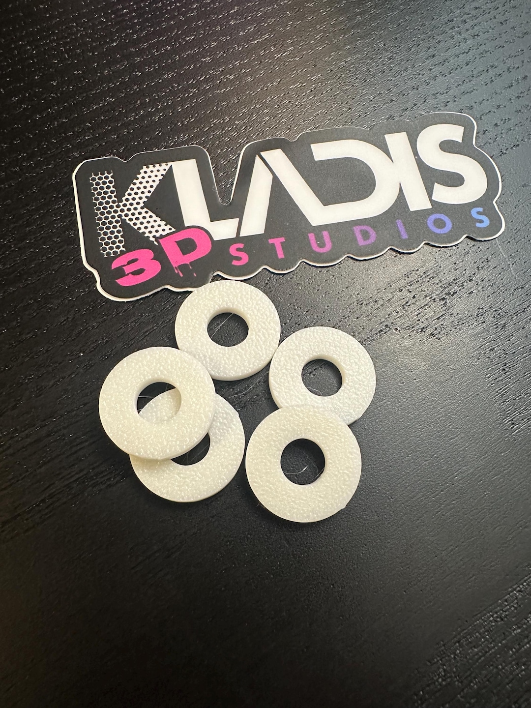 White 2mm Spacers Pack of 5 - Etsy