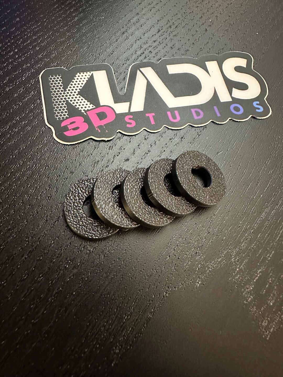 Black 2mm Spacers Pack of 5 - Etsy