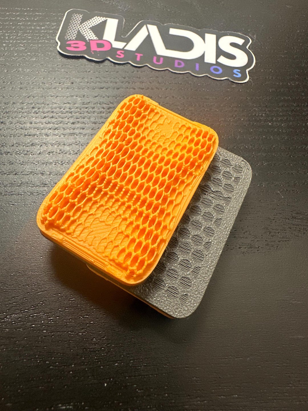 The OG Verkk Fidget Slider 3 Click (matte Orange / SS Composite Plates ...