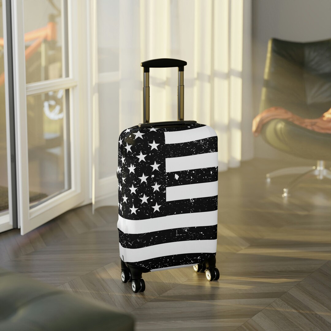 American Flag Luggage Cover - Etsy