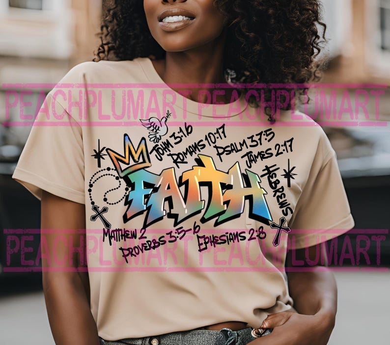 Graffiti Christian Png Sublimation Design Download, Faith Png ...