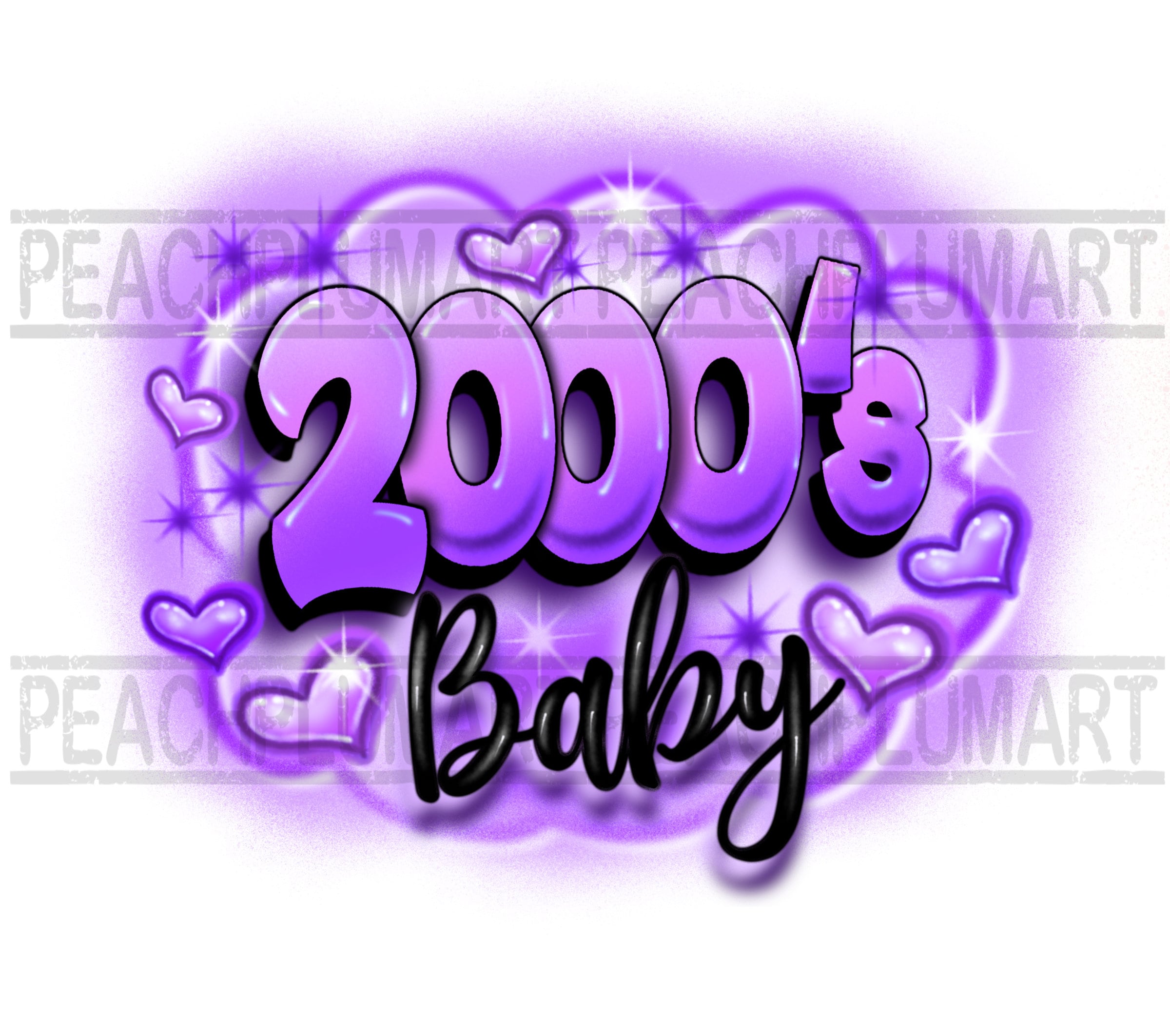 2000’s Baby Png, 2000’s Baby Airbrush Png, Y2K Baby Png, Y2K Designs ...