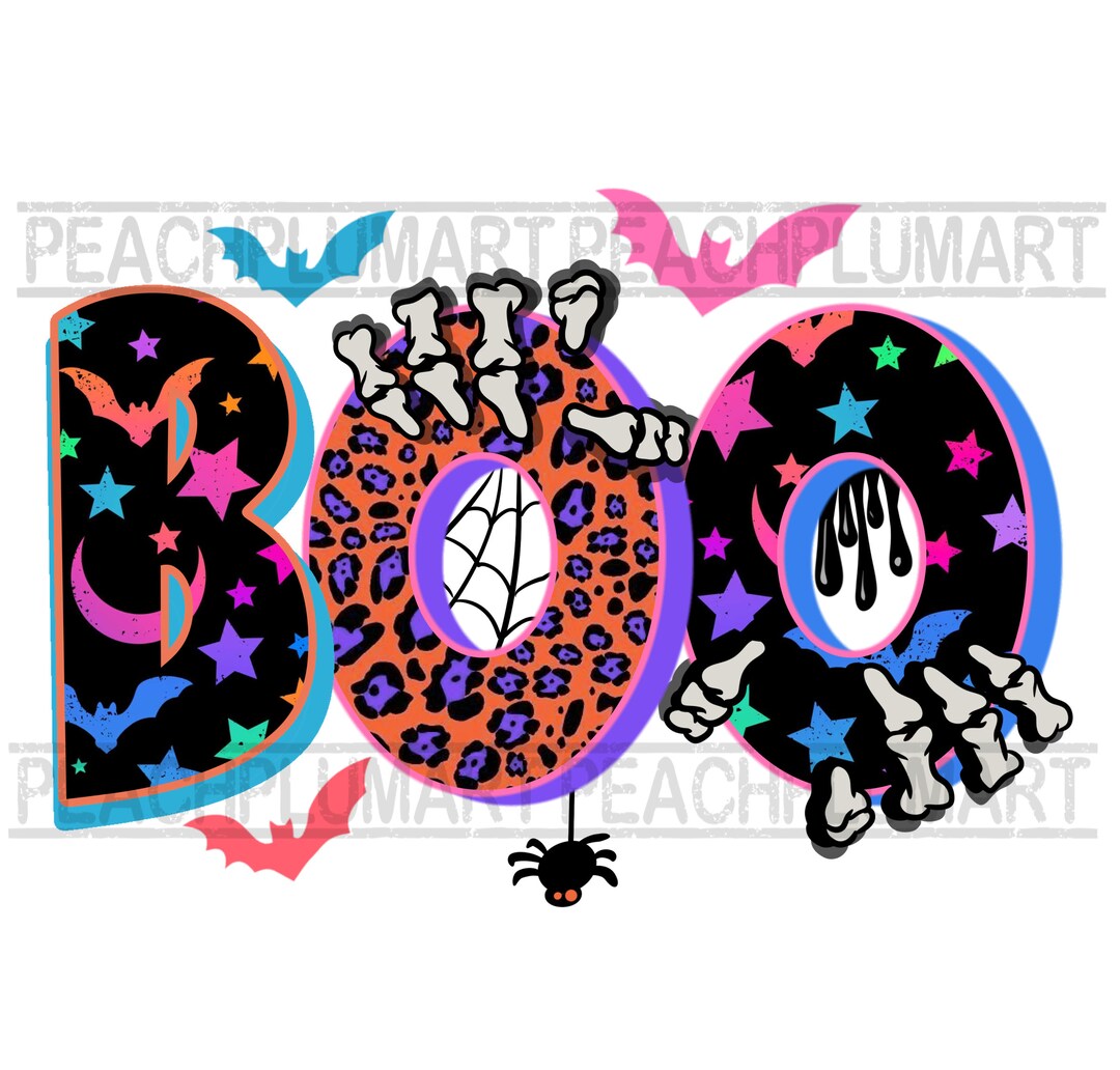 Boo Png, Cute Boo Png, Halloween Png, Halloween Shirt, Halloween Prints ...