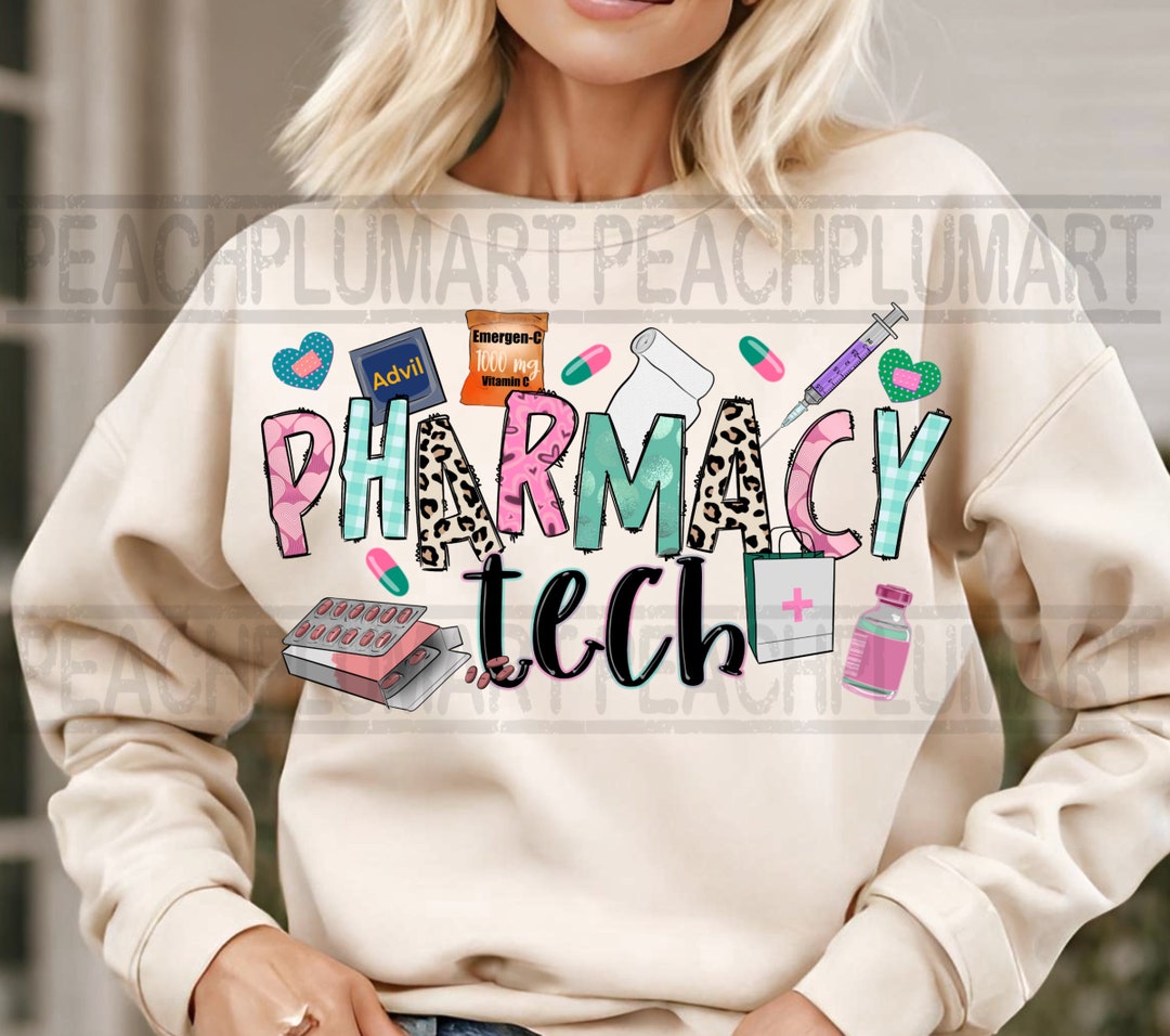Pharmacy Technician Png, Pharmacy Tech Png Sublimation Design Download ...