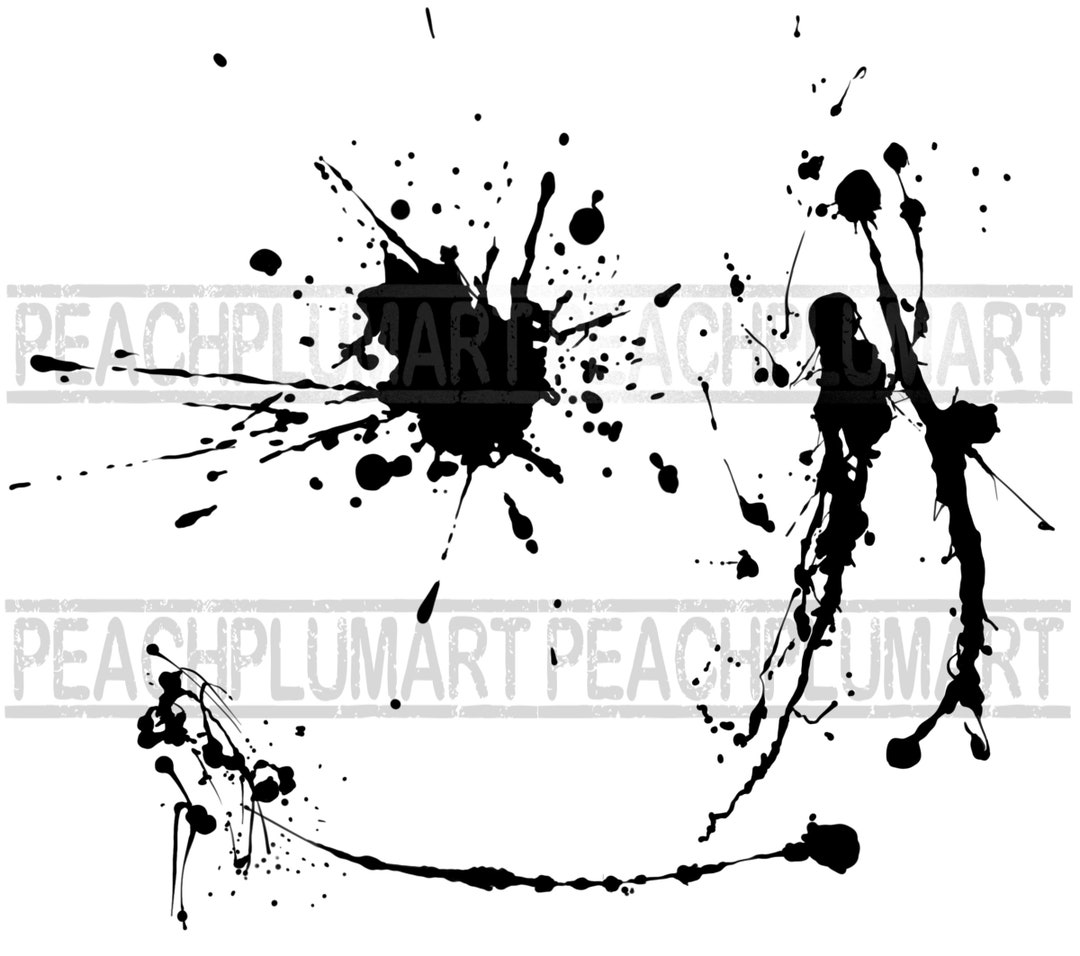 Spray Paint Png Bundle, Paint Splash Png Sublimation Design Download ...