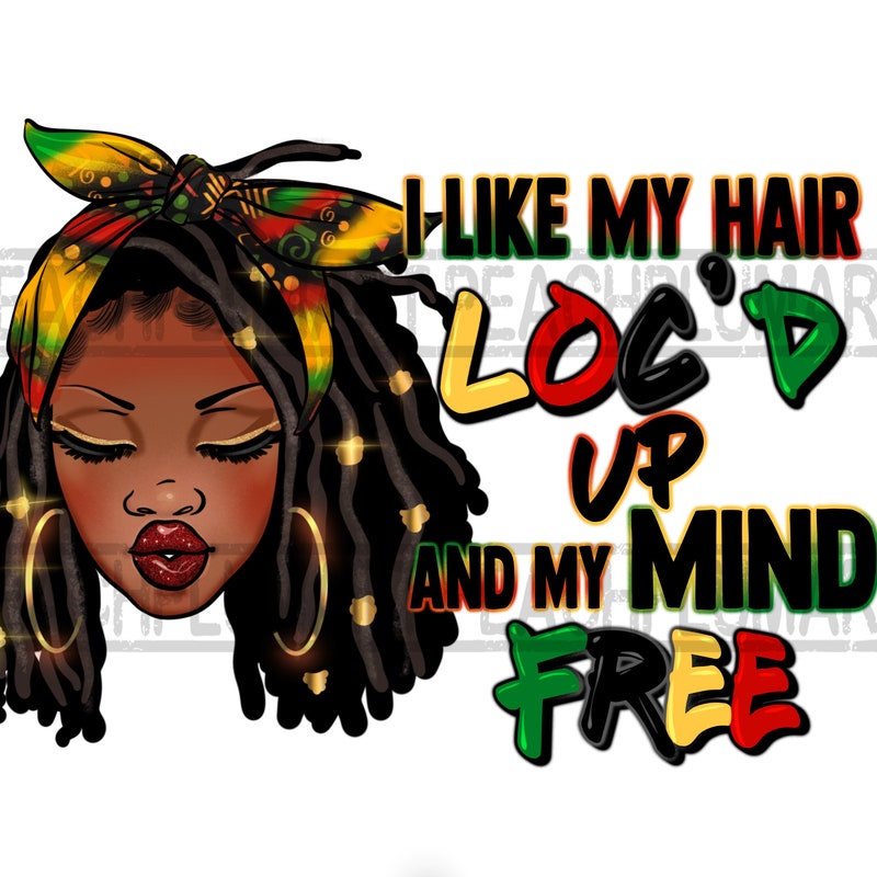 Black Woman With Locs - Etsy
