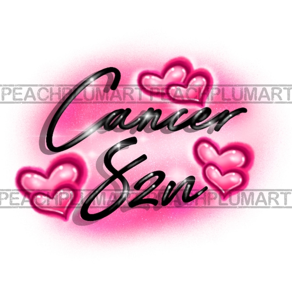 Cancer Szn Sign - Etsy