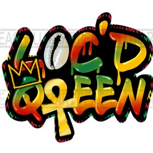 Loc’d Queen Png, Cowrie Shell Png, Cowrie Shell Locs Png, Locs ...