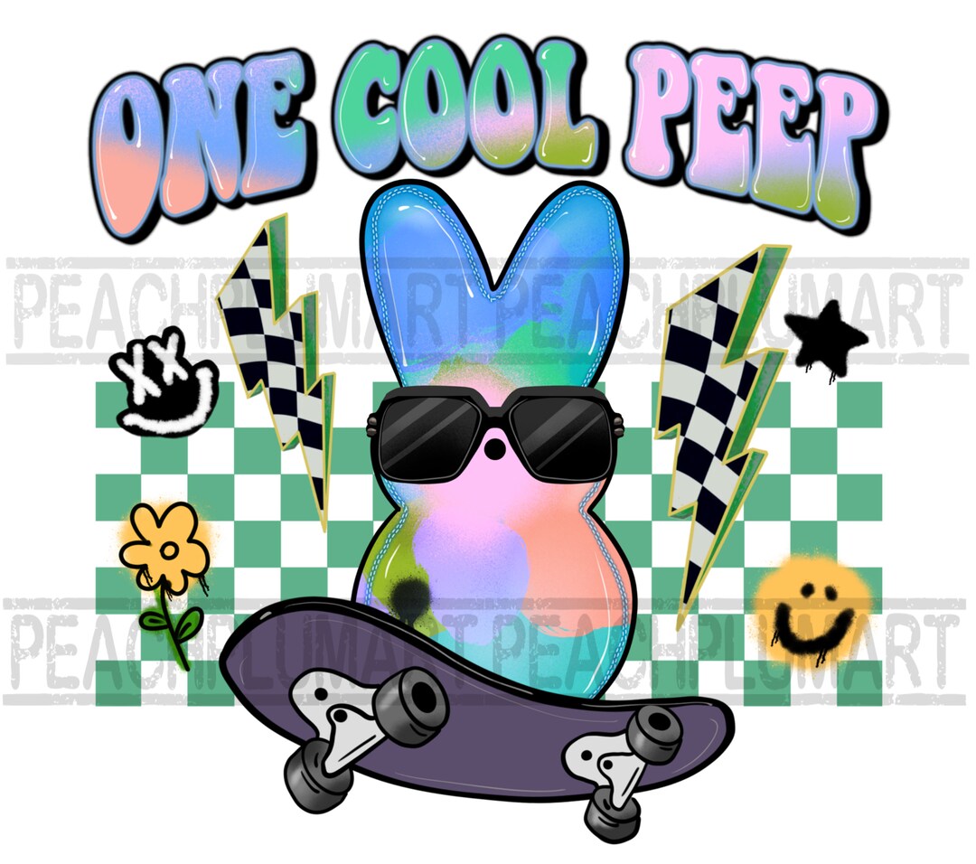 One Cool Peep Png, Boy Easter Png, Happy Easter Png, Kids Easter Png ...