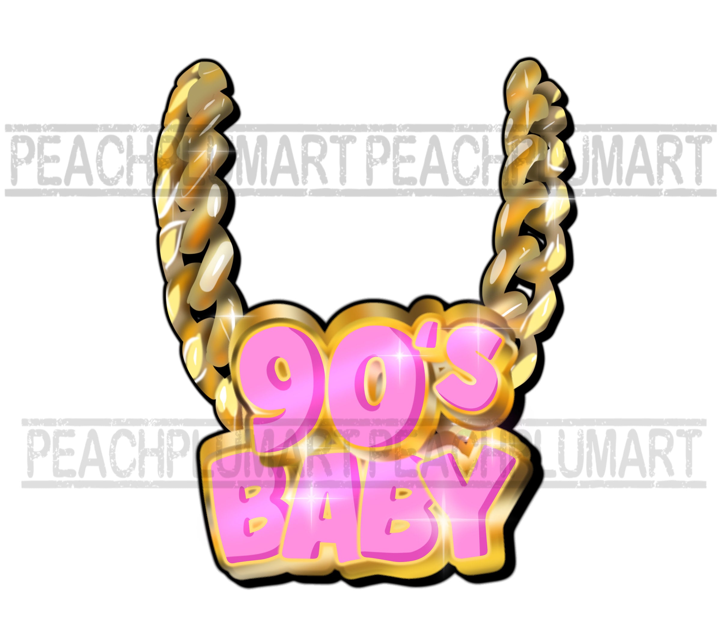 90s Baby Png 90s Baby Chain Png Chain Png I Love 90s - Etsy Australia