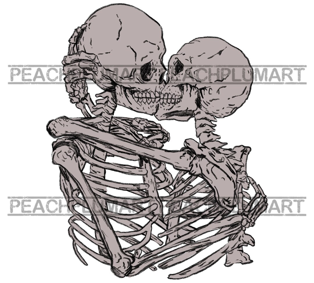 Kissing Skeletons Png, Human Skeleton Png, Loe Skeletons Png, Skeleton Lovers Png, Till Death ...