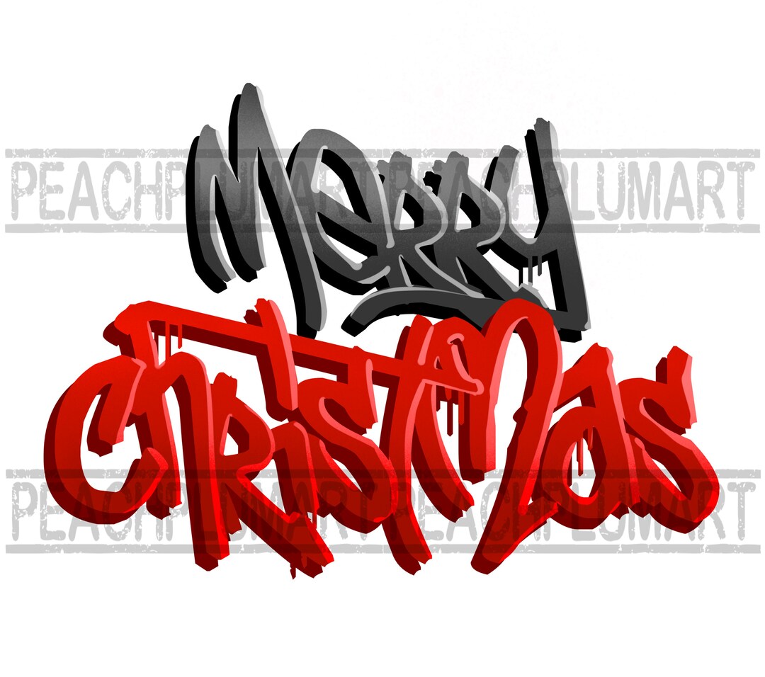 Merry Christmas Graffiti Png | Merry Christmas PNG | Design Download ...