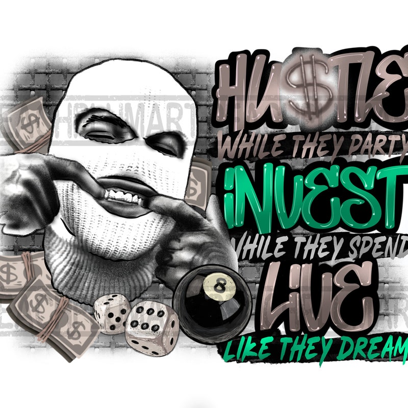 Gangster Mask - Etsy