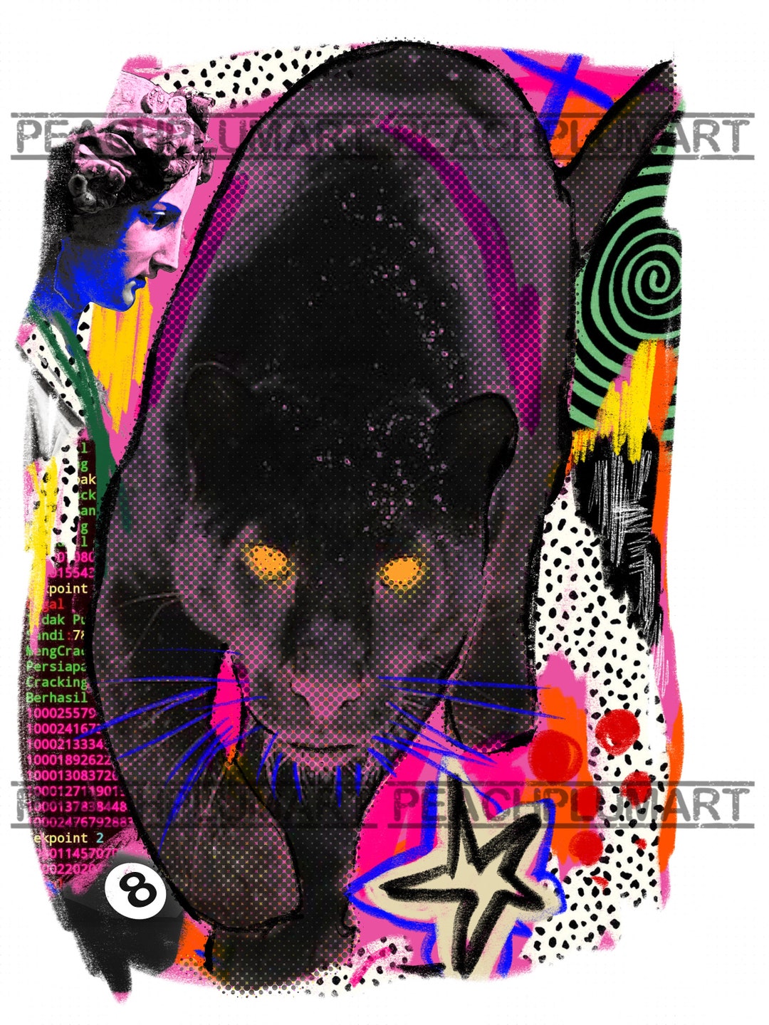 Black Panther Png, Panther Png, Vpanther Collage Png, Collage Png ...