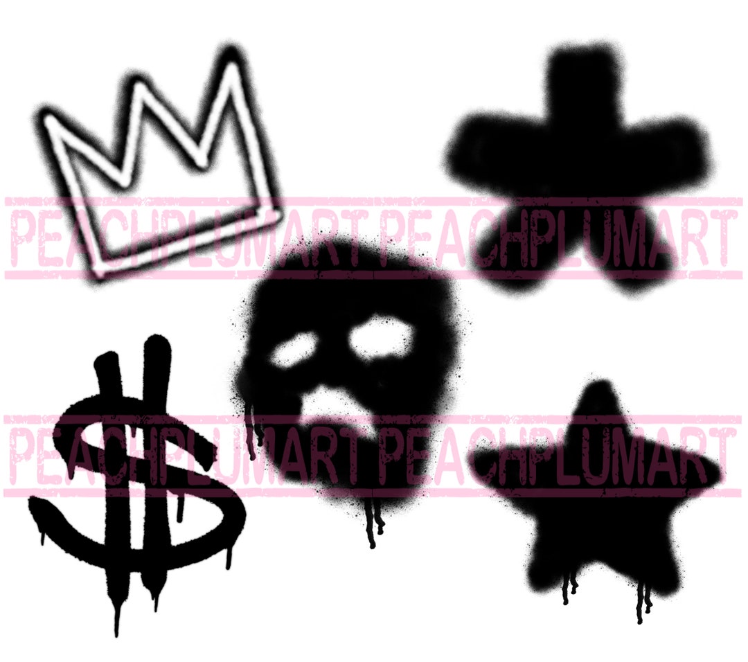 Spray Print Symbols Png, Graffiti Symbols Png, Urban Designs, Urban ...