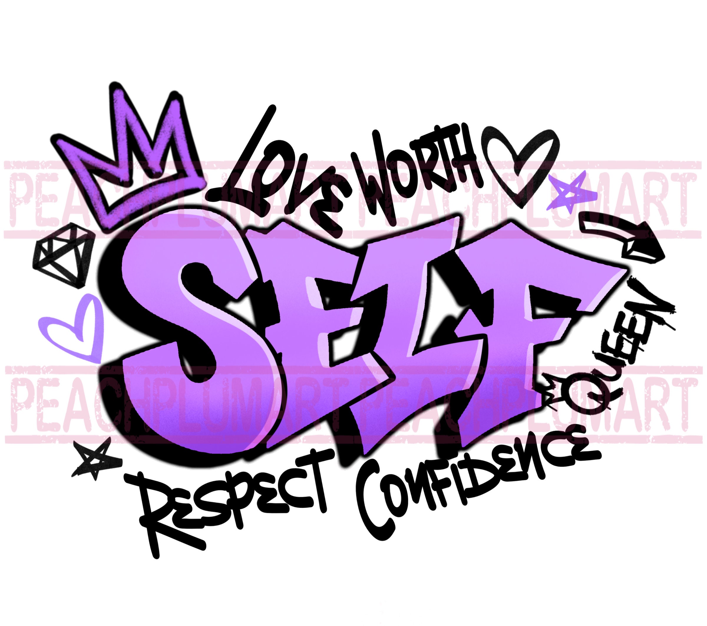 Self Love Png, Self Worth Png, Self Confidence Png, Self Respect Png ...