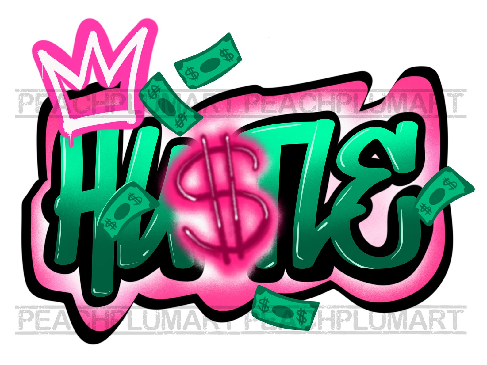 Hustle Png Hustle Graffiti Png Hustling Png Hustle Airbrush - Etsy