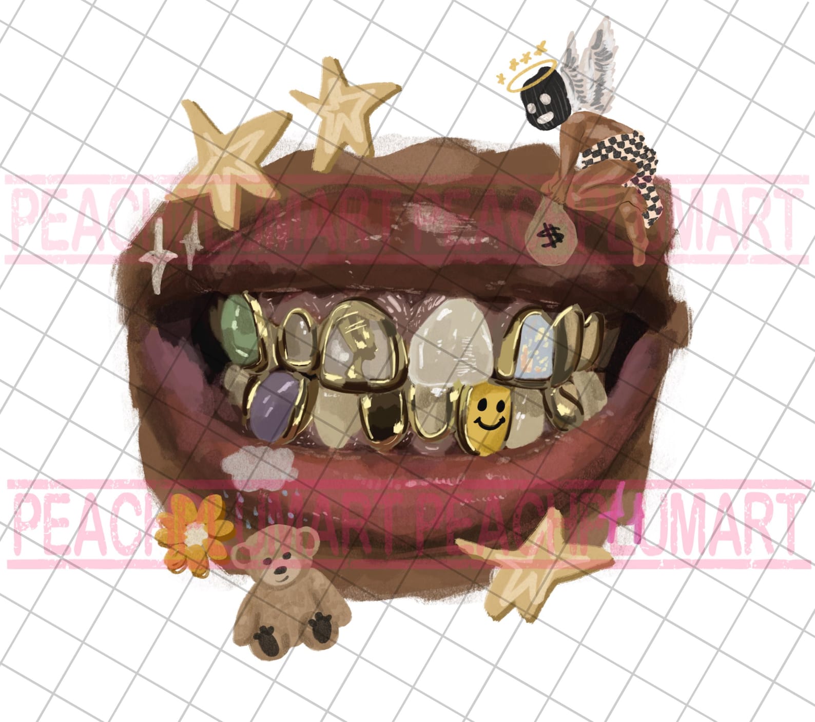 Grills Teeth Png, Teeth Grills Png, Grillz Teeth Png, Grills Smile Png ...