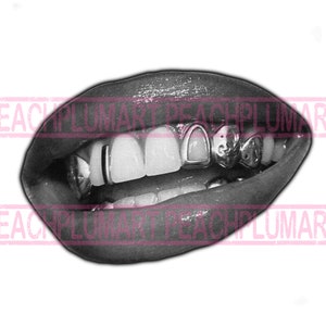 Golden Grillz Png - Etsy
