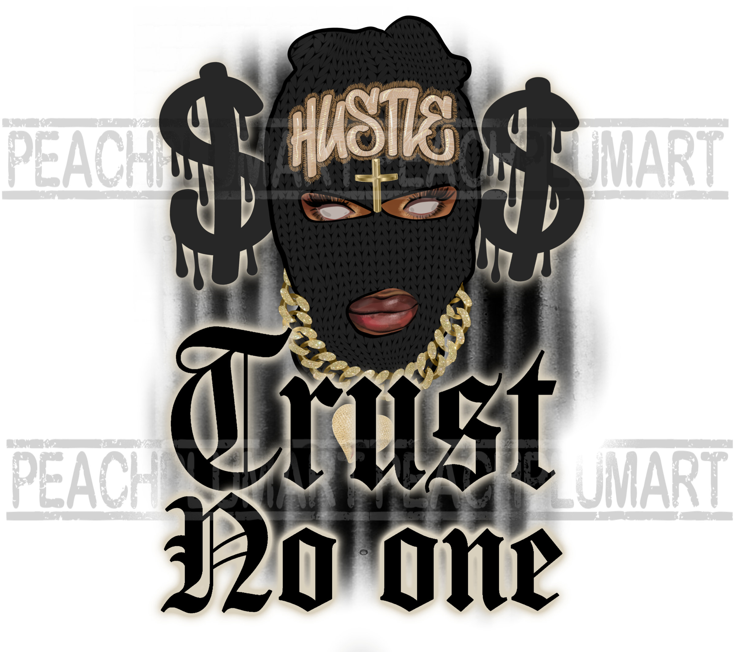 Trust No One Png, Trust No One Ski Mask Png Sublimation Design Download ...