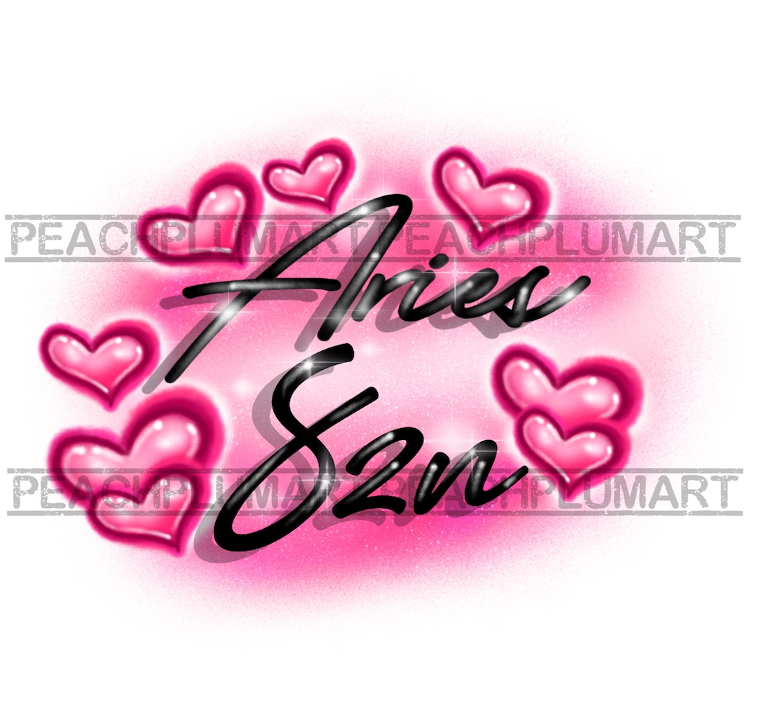 Aries Szn Png, Aries Season Png, Airbrush Aires Png, Graffiti Aires Png ...