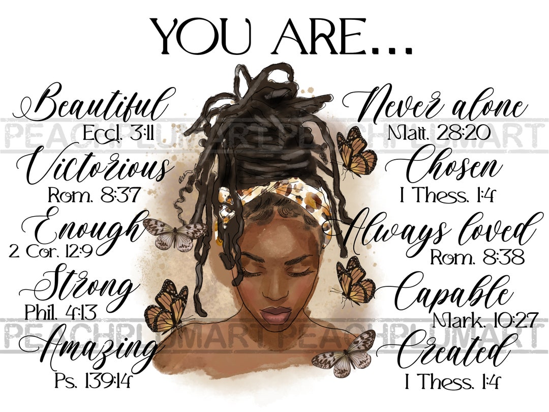 God Says I Am Black Girl Png, God Says I Am Svg, Black Queen Png ...