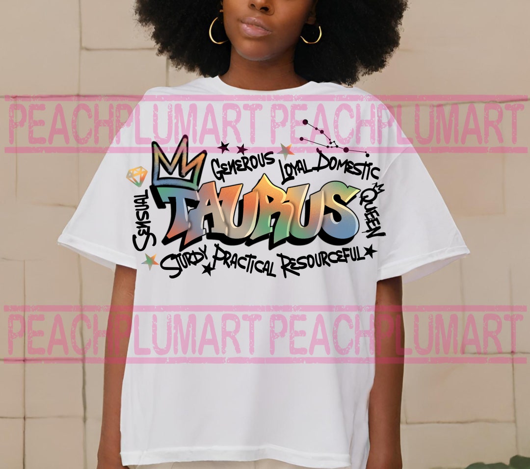 Taurus Graffiti Png, Taurus Queen Png, Taurus Szn Png, Graffiti Zodiac ...