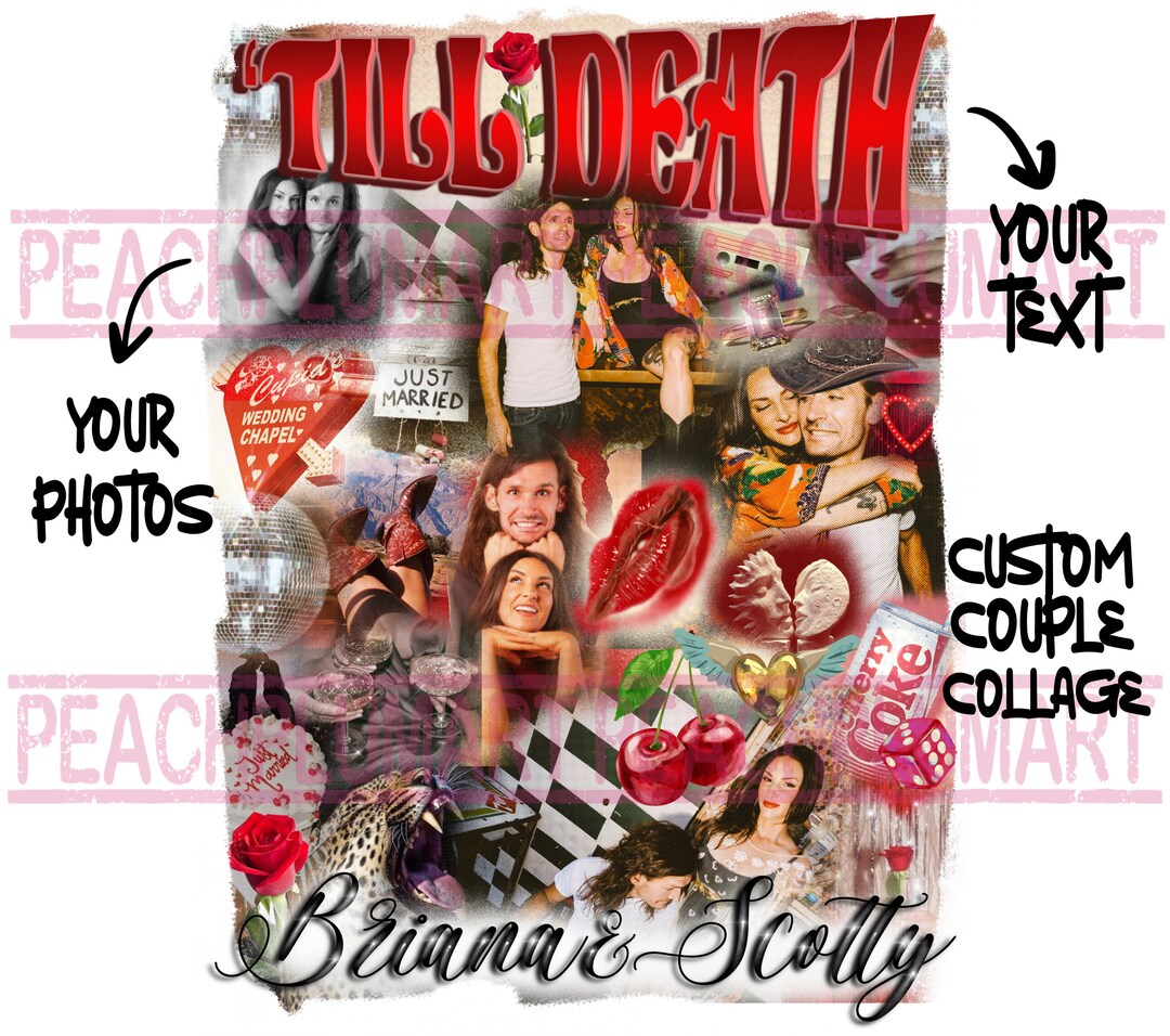 Couple Collage Png, Personalized Couple Collage, Couple Photo Collage ...