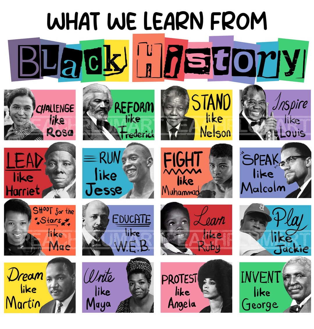 Black History Png, Black and Proud Png, Black History Month Png, Black ...