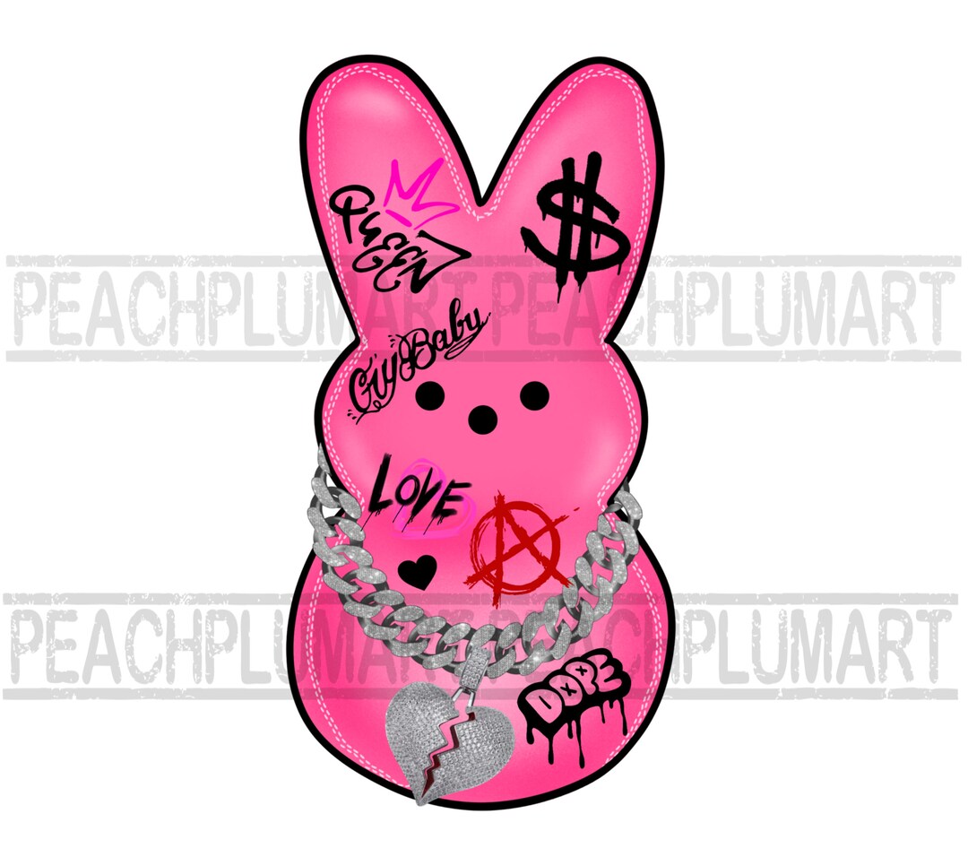Chillin With My Peeps Png, Hip Hop Bunny Png, Peeps Png, Easter Png ...