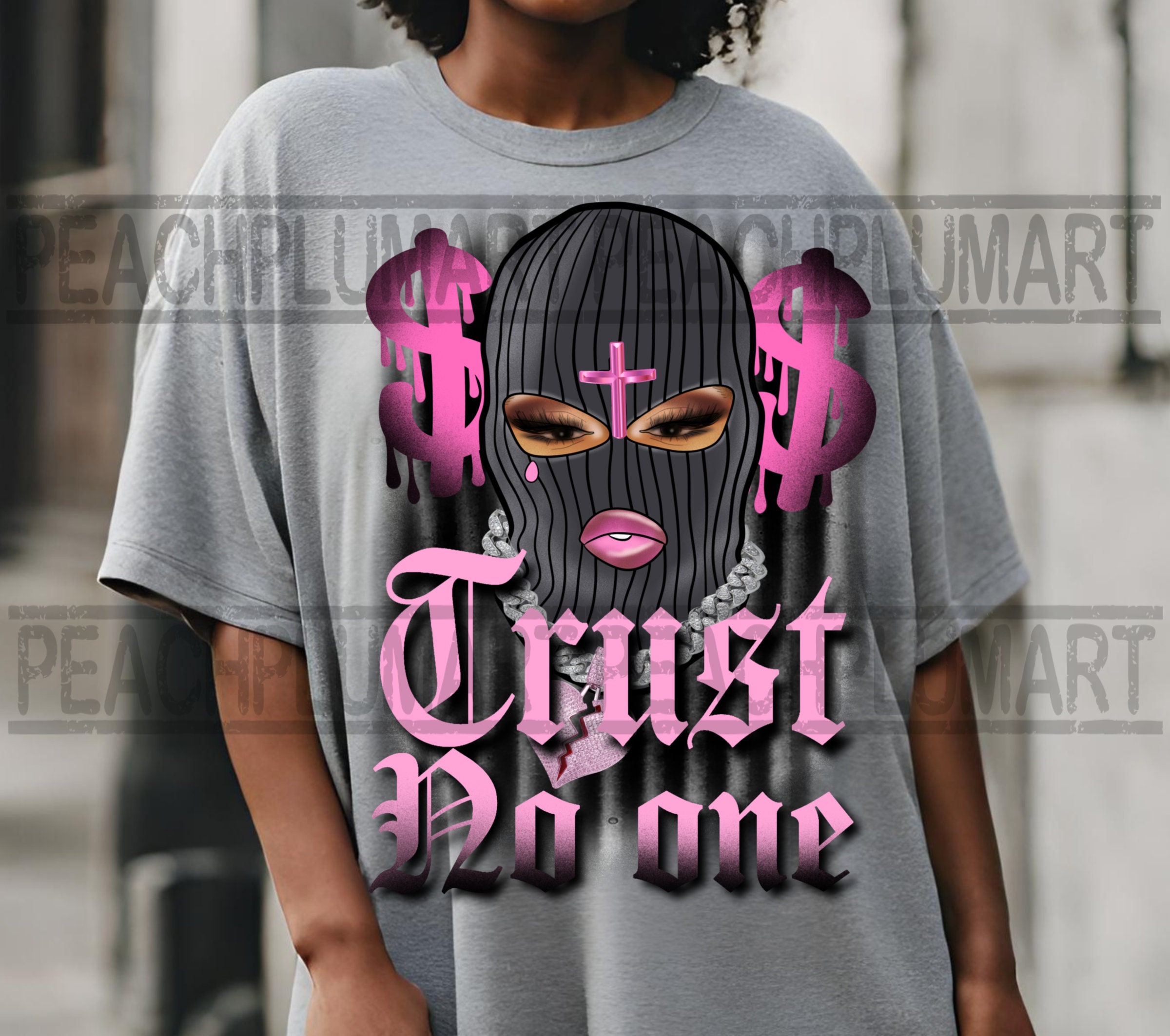Trust No One Png, SVG, Gangster Girl Png, Gangsta Girl Png, Thug Life ...