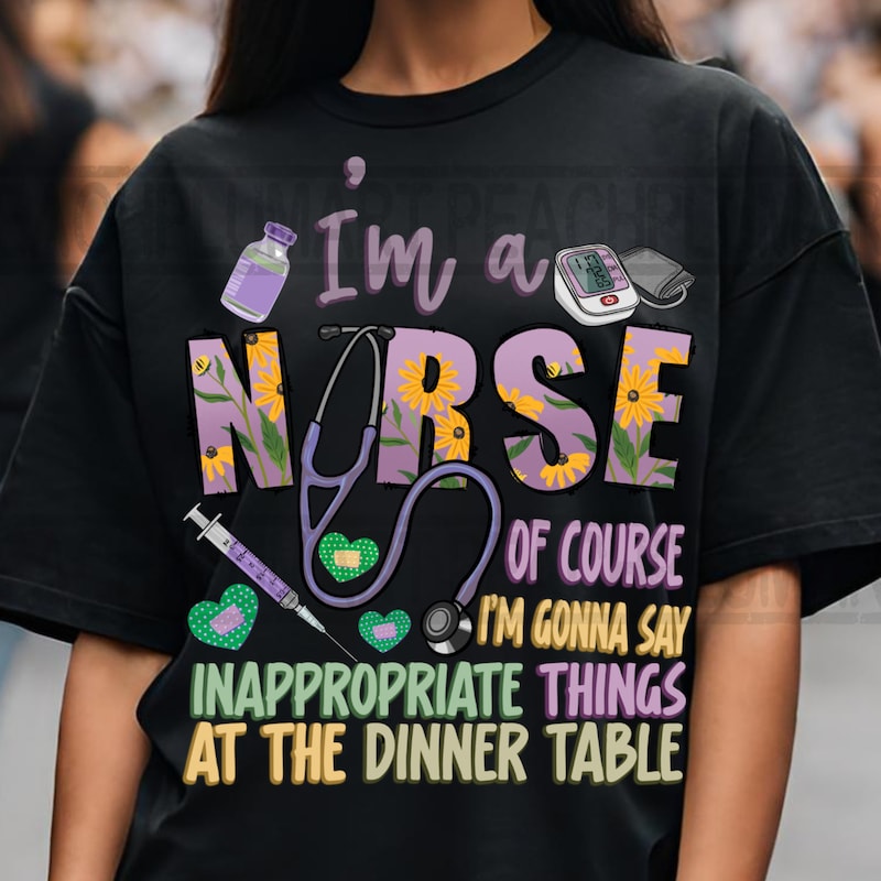 Im a Nurse of Course - Etsy