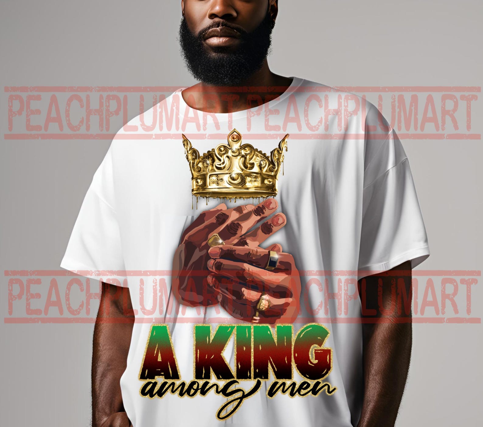 A King Among Men Png, Black King PNG Sublimation Design Digital ...