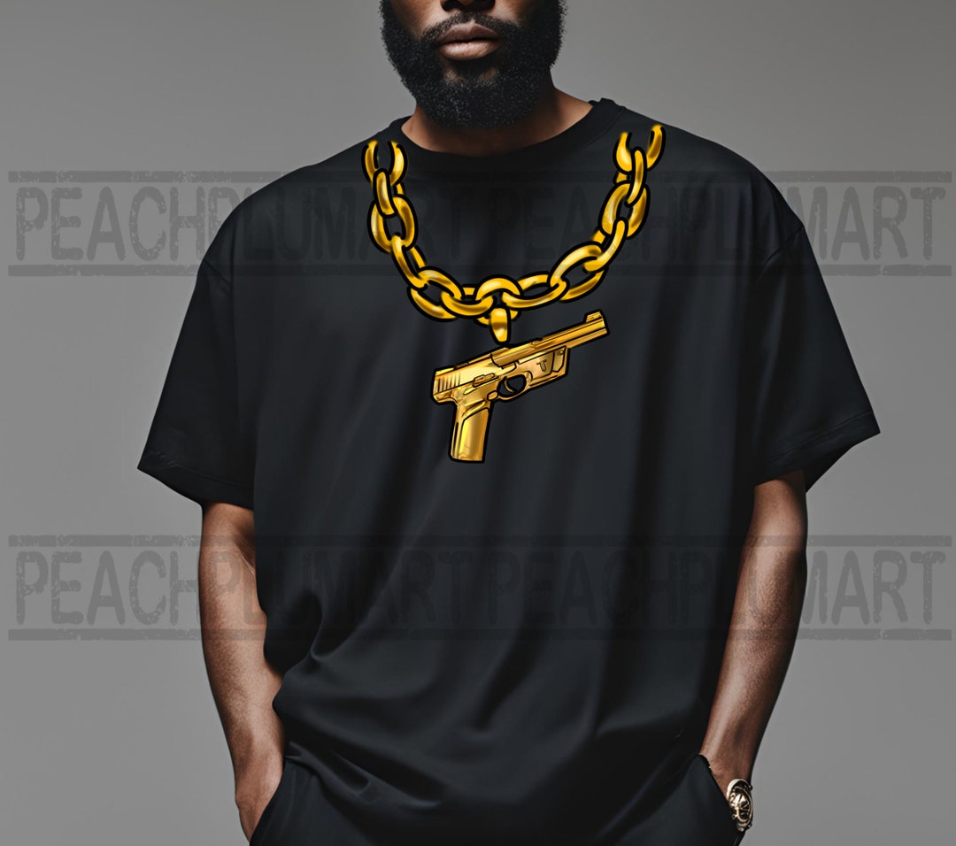 Gun Chain Png, Airbrush Chain Png, Chain Png, Gold Chain Png, Gold Gun ...
