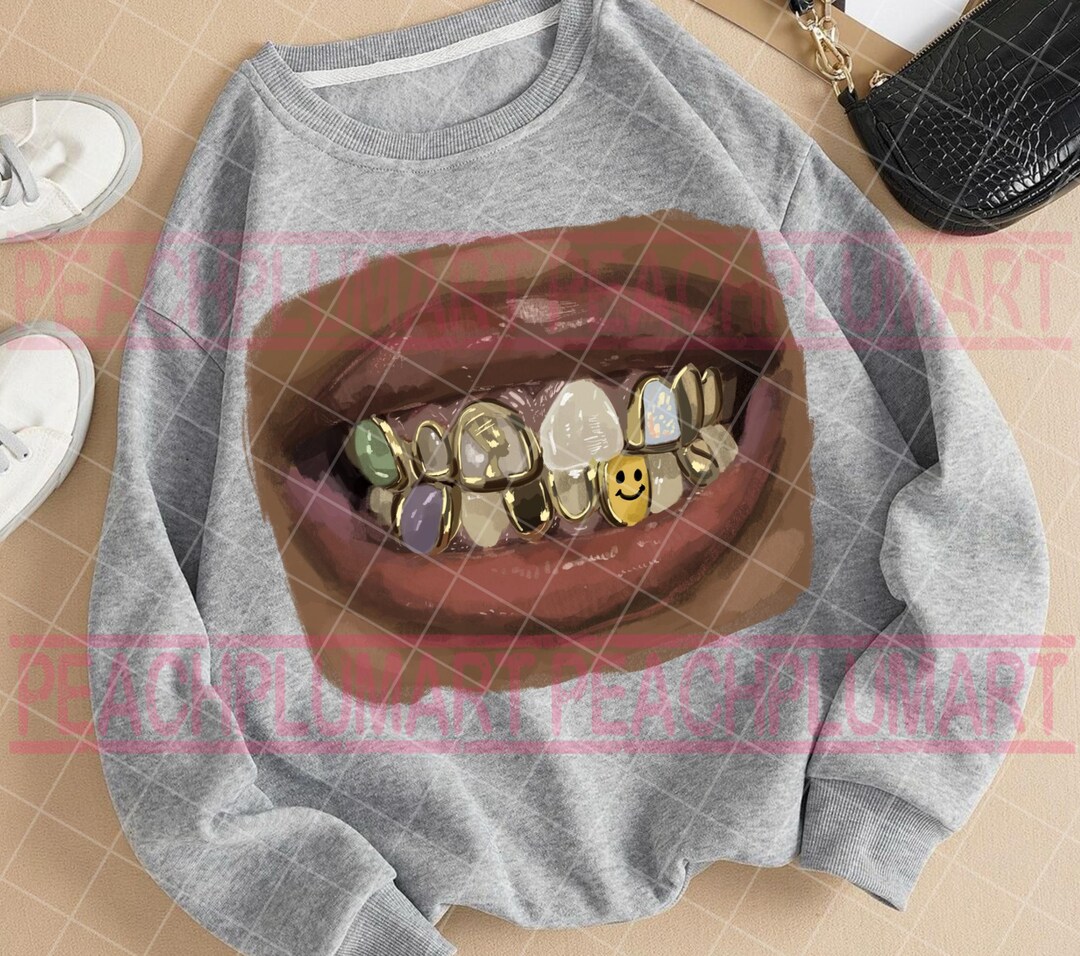 Grills Teeth Png, Grillz Teeth Png, Teeth Grills Png, Grills Smile Png ...