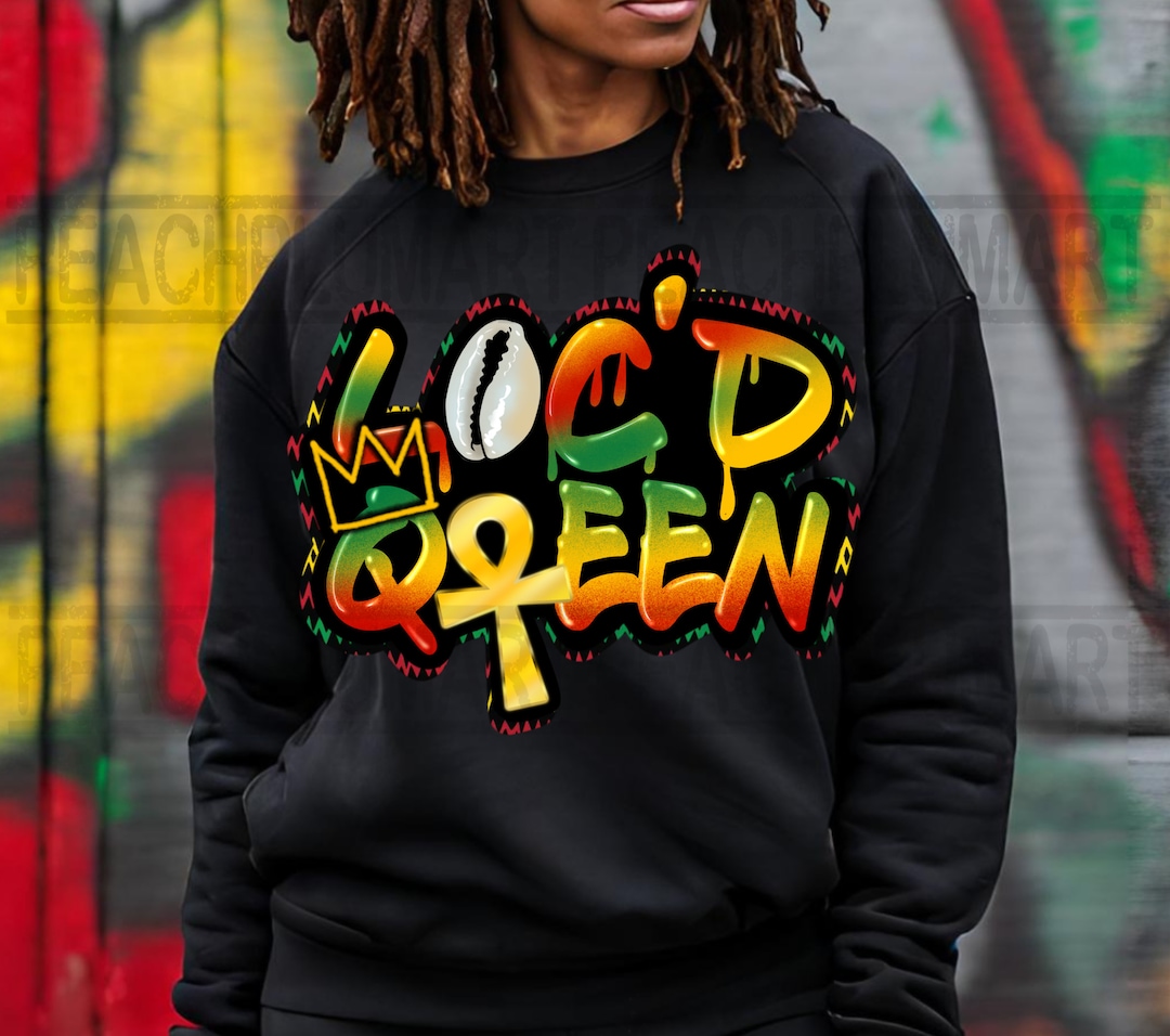 Loc’d Queen Png, Cowrie Shell Png, Cowrie Shell Locs Png, Locs ...