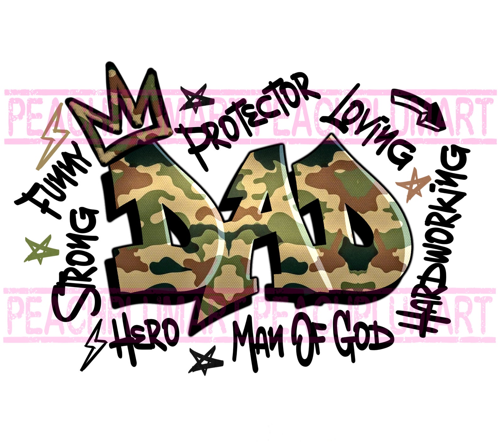 Dad Graffiti Png, Father Graffiti Png, Father’s Day Png Sublimation ...