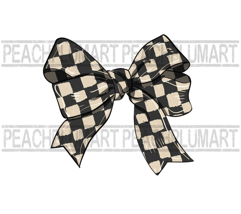 Lazo a cuadros png Lazo coqueto png Diseño de clipart coqueto png ...