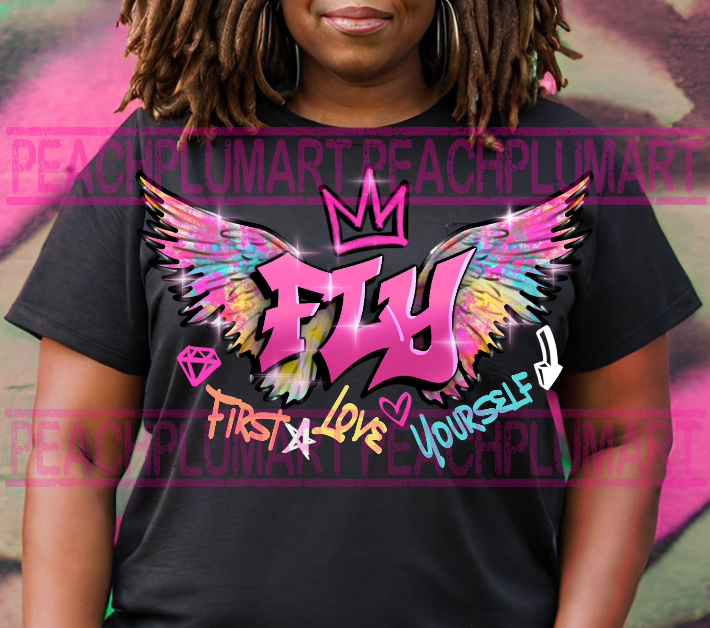 First Love Yourself Png, Fly Png, Fly Girl Png, Urban Graffiti ...
