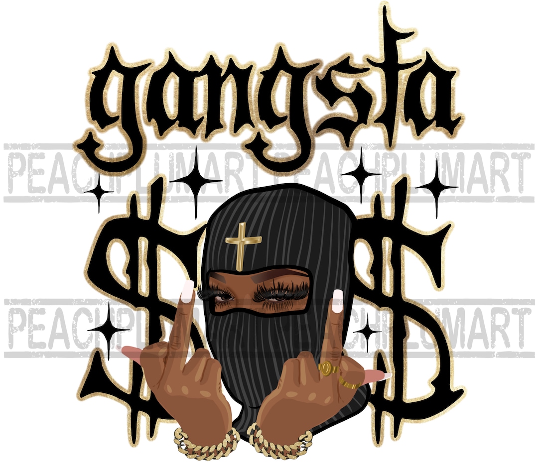 Gangsta Girl Png, Gangsta Png, Ghetto Girl Png, Ghetto Png, Black Woman ...