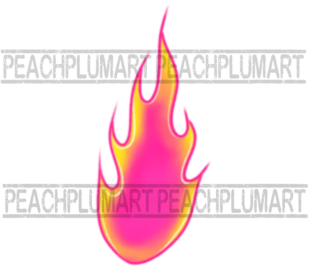 Pink Flame Png, Airbrush Flame Png, Flame Clipart, Valentines Day Png ...