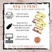 Printable Construction Reward Chart, Kids Reward Chart, Kid ...