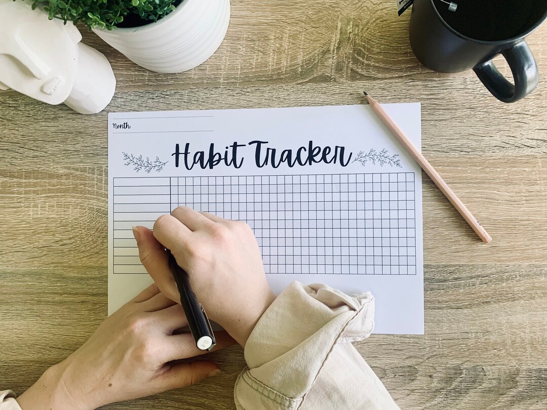 Habit Tracker - Etsy