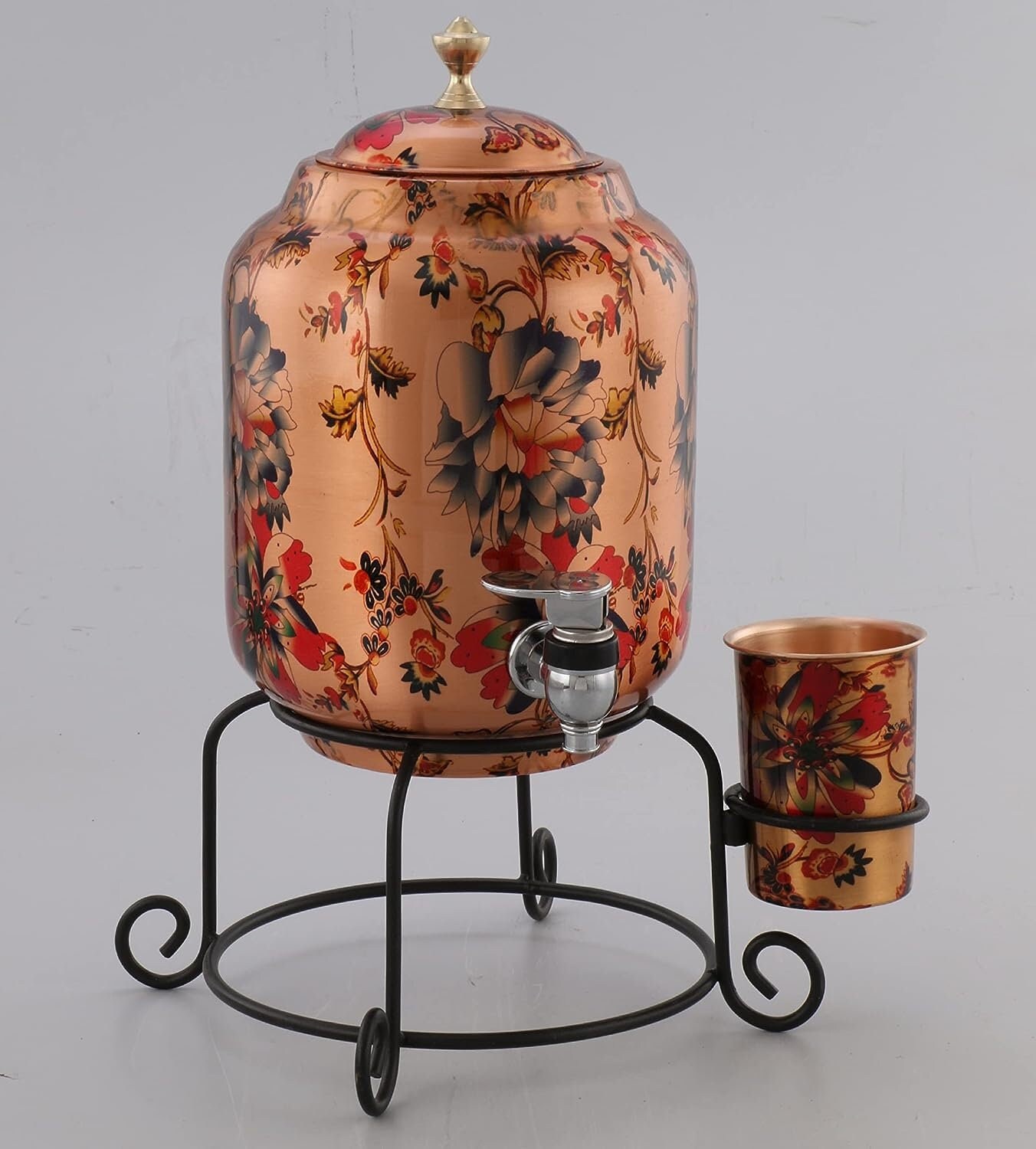 Premium Copper Water Dispenser Pot Handcrafted for Health and Elegance ...
