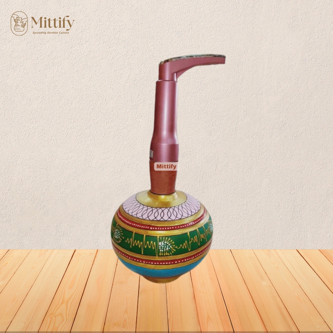 Mittify Long Necked Clay Water Pot surahi With Automatic - Etsy